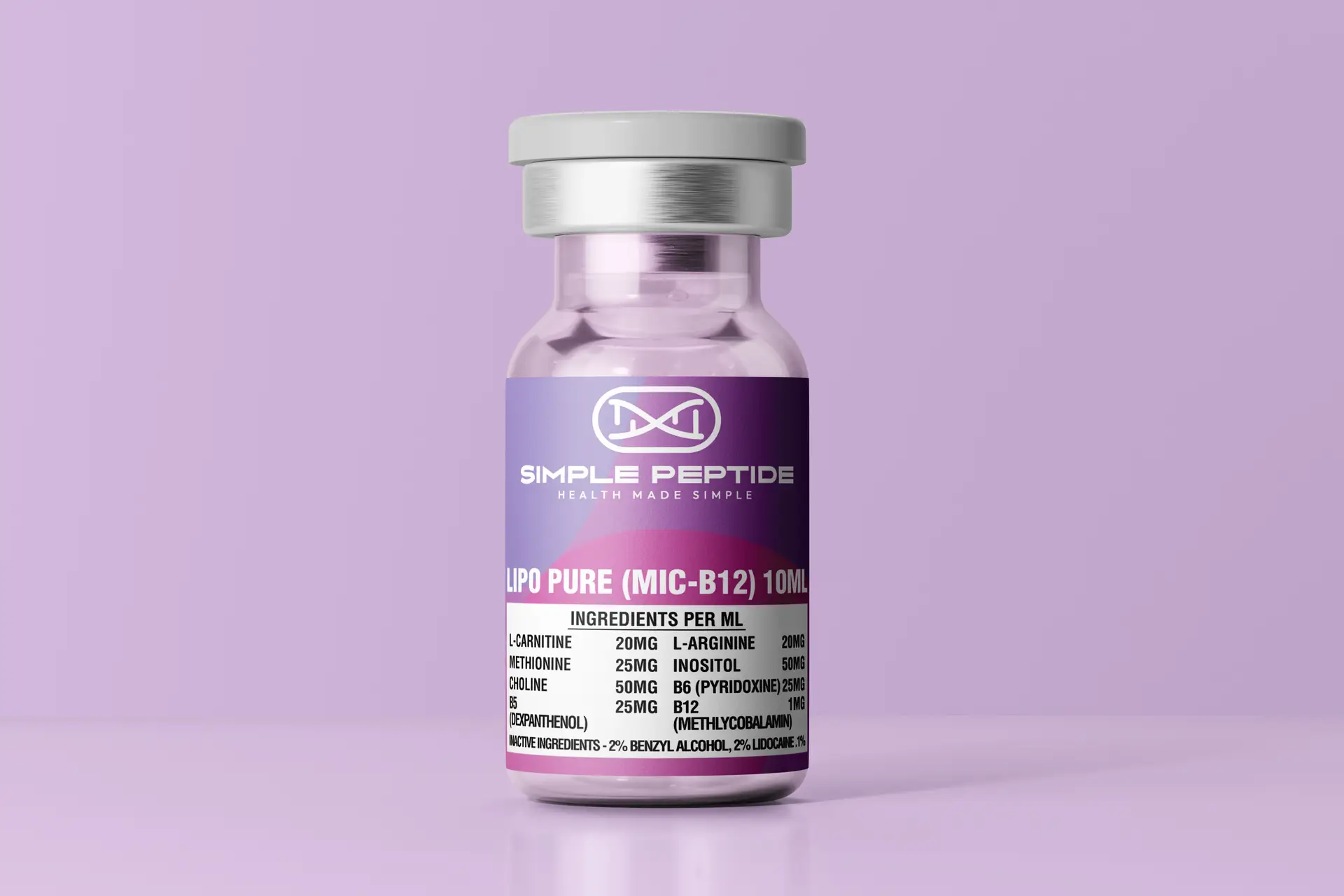 LIPO PURE (MIC-B12) - Simple Peptide