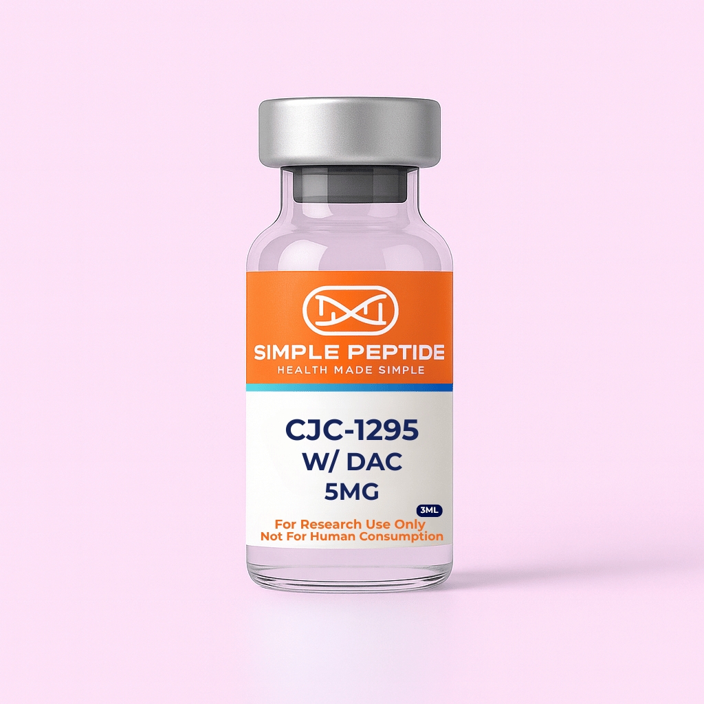 CJC-1295 w/ DAC 5MG - Simple Peptide
